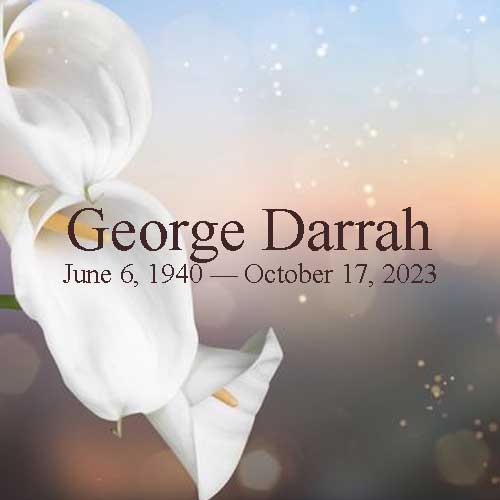 George Darrah | June 6, 1940 — October 17, 2023 | Village of East Canton